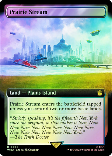 Prairie Stream (Extended Art) | Doctor Who Commander - Variants | Star ...