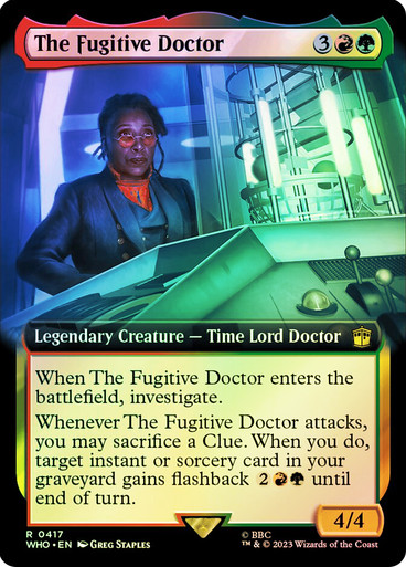 The Fugitive Doctor (Extended Art) | Doctor Who Commander - Variants ...