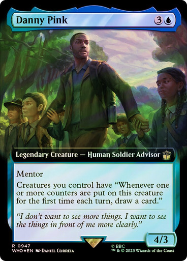 Danny Pink (Extended Art) (Surge Foil) | Doctor Who Commander ...