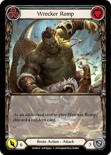 Wrecker Romp (Blue) (Armory Event) (Extended Art) | Promotional Cards ...