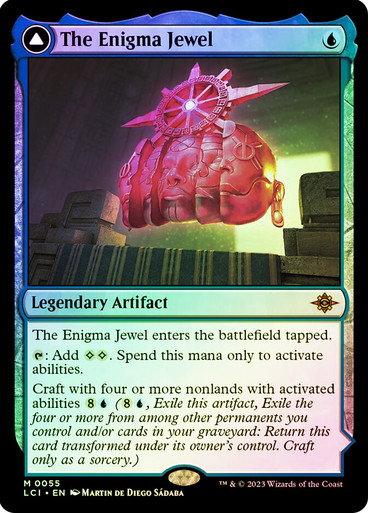 The Enigma Jewel // Locus of Enlightenment | The Lost Caverns of Ixalan ...