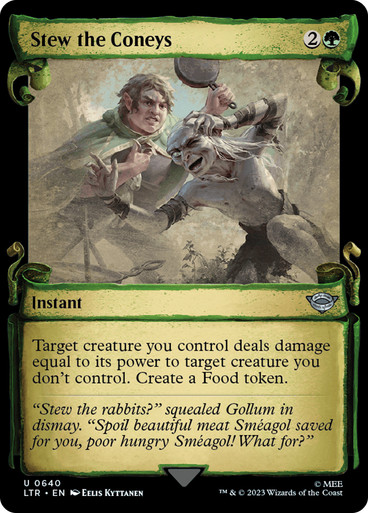 Stew the Coneys (Showcase) | The Lord of the Rings - Variants | Star ...