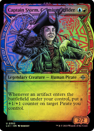 Captain Storm, Cosmium Raider (Showcase) | The Lost Caverns of Ixalan ...