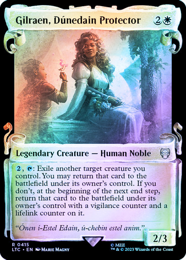 Gilraen, Dunedain Protector (Showcase) (Silver Foil) | The Lord of the ...
