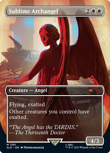 Sublime Archangel (Doctor Who) (Secret Lair) (Borderless) | Promo ...