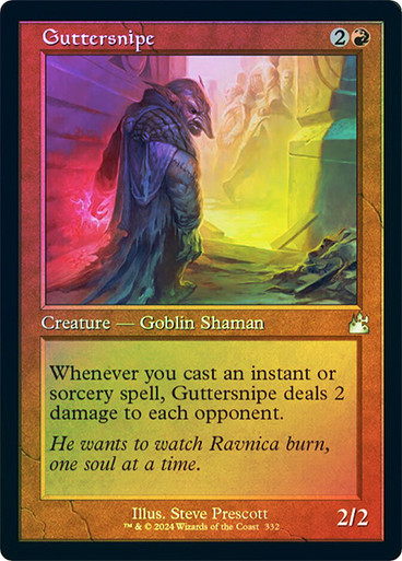 Guttersnipe (Retro Frame) | Ravnica Remastered - Retro Frame | Star ...
