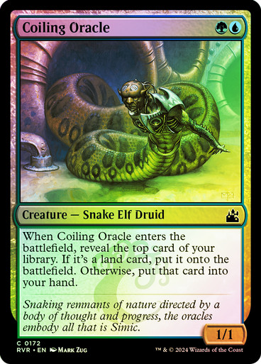 Coiling Oracle | Ravnica Remastered | Star City Games