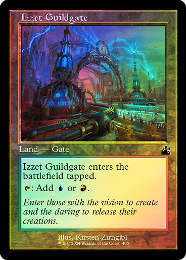 Izzet Guildgate (Retro Frame) | Ravnica Remastered - Retro Frame | Star ...