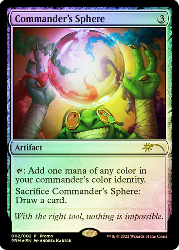 Commander's Sphere (Play Draft) | Promo: General | Star City Games