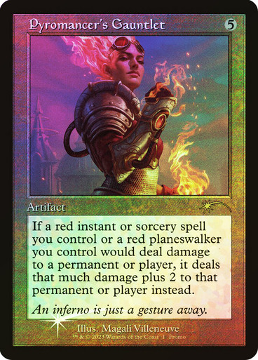 Pyromancer's Gauntlet (Hasbro) (Retro Frame) | Promo: General | Star ...