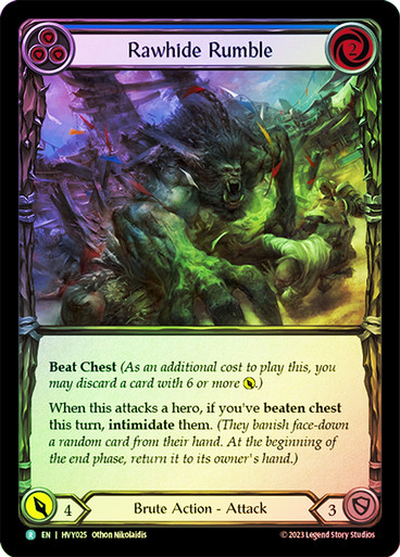 Rawhide Rumble (Blue) | Heavy Hitters | Star City Games