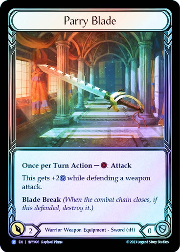 Parry Blade | Heavy Hitters (Cold Foil) | Star City Games