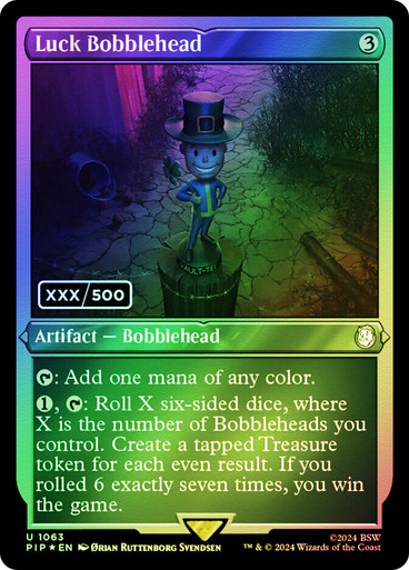 Luck Bobblehead | Fallout Commander | Star City Games