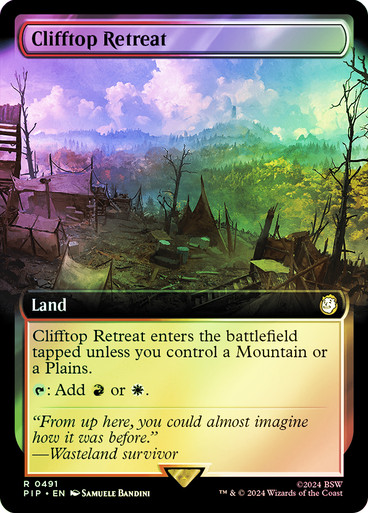 Clifftop Retreat (Extended Art) | Fallout Commander - Variants | Star ...