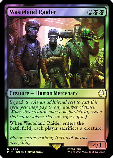 Wasteland Raider | Fallout Commander | Star City Games