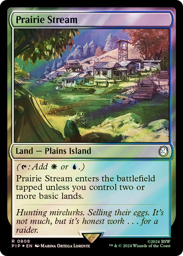 Prairie Stream (Surge Foil) | Fallout Commander - Alternate Foil | Star ...