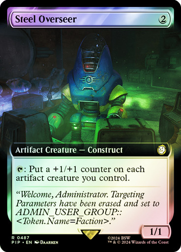 Steel Overseer (Extended Art) | Fallout Commander - Variants | Star ...