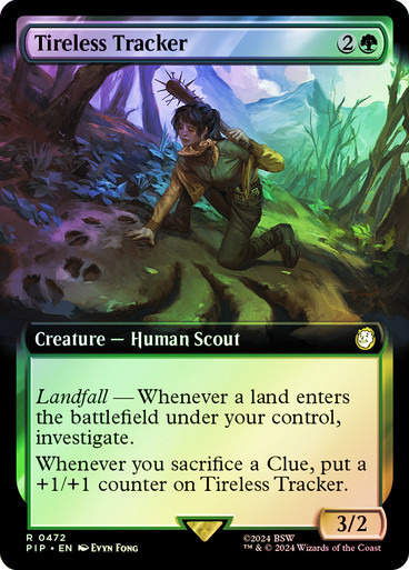 Tireless Tracker (Extended Art) | Fallout Commander - Variants | Star ...