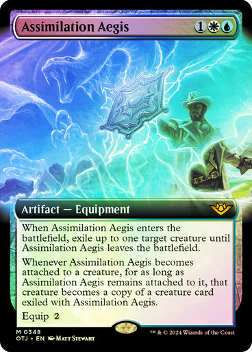 Assimilation Aegis (Extended Art) | Outlaws of Thunder Junction ...