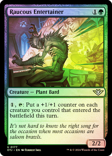 Raucous Entertainer | Outlaws of Thunder Junction | Star City Games