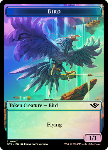 {Bird Token} // {Mercenary Token} | Outlaws of Thunder Junction | Star ...