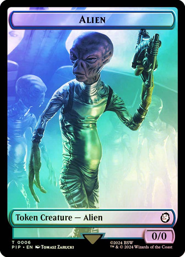 {Alien Token} // {Food Token} (#014) | Fallout Commander | Star City Games