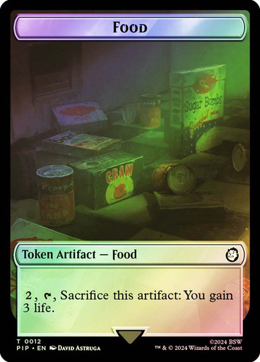 {Food Token} (#012) // {Thopter Token} | Fallout Commander | Star City ...