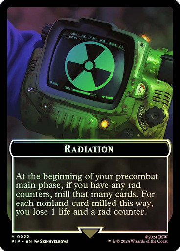{Radiation Token} // {Robot Token} | Fallout Commander | Star City Games