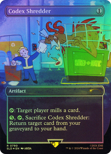 Codex Shredder (Fallout) (Secret Lair) (Borderless) | Promo: General ...