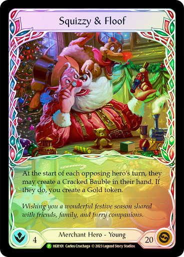 Squizzy & Floof (Holiday) (Not Tournament Legal) | Promotional Cards ...