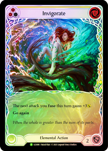 Invigorate (Yellow) (Skirmish) (Extended Art) | Promotional Cards ...