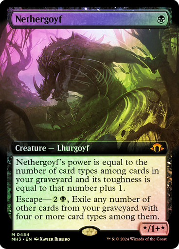 Nethergoyf (Extended Art) | Modern Horizons 3 - Variants | Star City Games