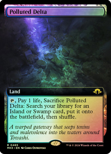 Polluted Delta (Extended Art) | Modern Horizons 3 - Variants | Star ...