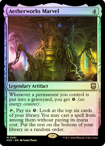 Aetherworks Marvel | Modern Horizons 3 Commander | Star City Games