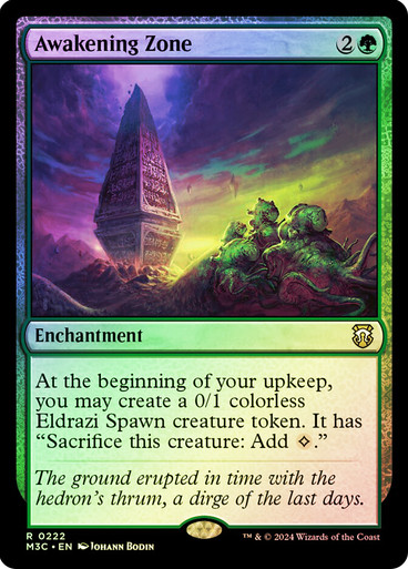 Awakening Zone (Ripple Foil) | Modern Horizons 3 Commander - Alternate ...