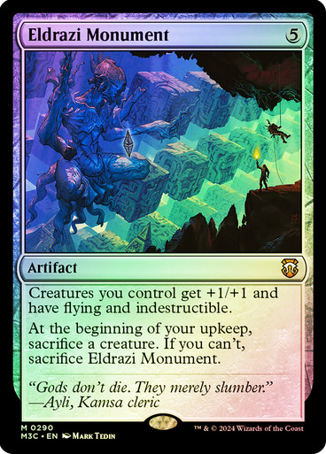 Eldrazi Monument (Ripple Foil) | Modern Horizons 3 Commander ...