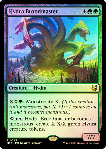 Hydra Broodmaster (Ripple Foil) | Modern Horizons 3 Commander ...