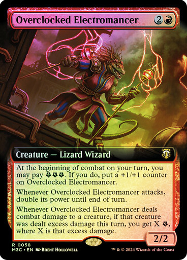 Overclocked Electromancer (Extended Art) (Ripple Foil) | Modern ...