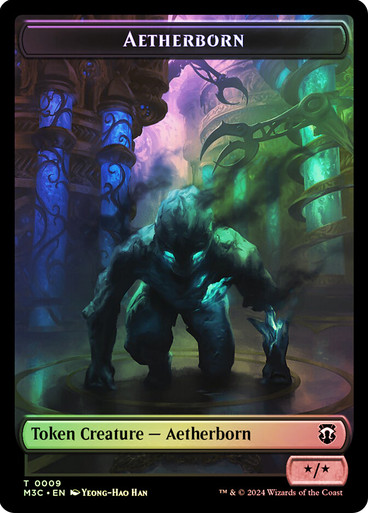 {Aetherborn Token} // {Thopter Token} (Ripple Foil Front) | Modern ...