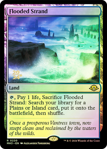 Flooded Strand (Prerelease) (Modern Horizons 3) | Promo | Star City Games