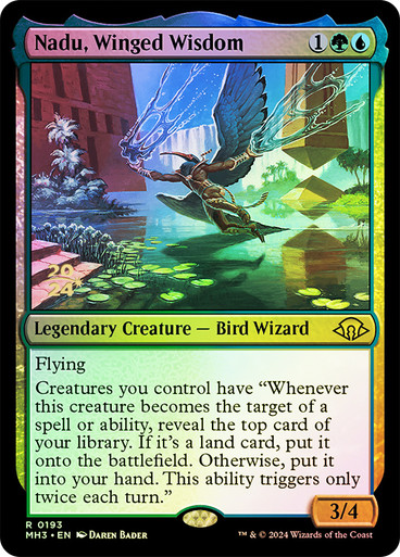 Nadu, Winged Wisdom (Prerelease) (Modern Horizons 3) | Promo: Date ...