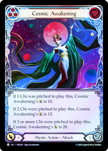 Cosmic Awakening (Content Creator Appreciation) | Promotional Cards ...