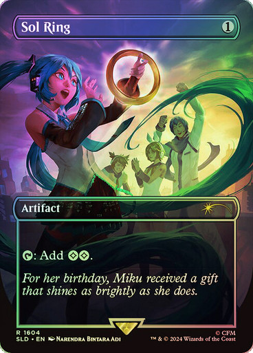 Sol Ring (Hatsune Miku) | Secret Lair Drop | Star City Games
