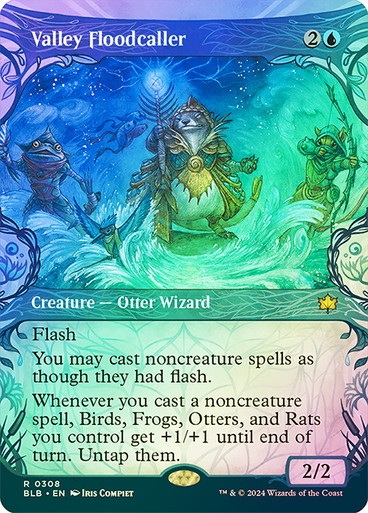 Valley Floodcaller (Showcase) | Bloomburrow - Variants | Star City Games