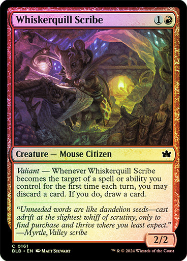 Whiskerquill Scribe | Bloomburrow | Star City Games