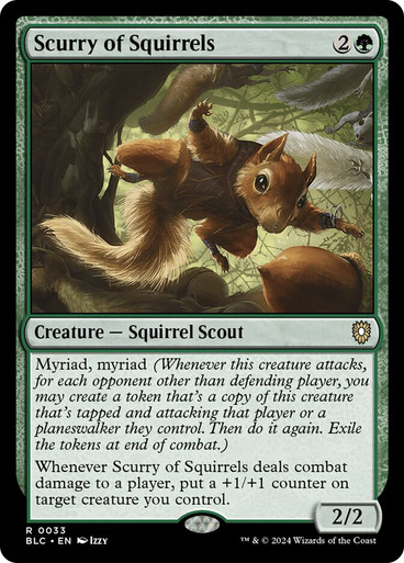 Scurry of Squirrels | Bloomburrow Commander | Star City Games