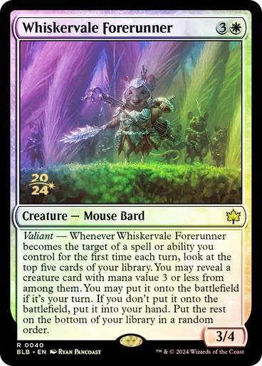 Whiskervale Forerunner (Prerelease) (Bloomburrow) | Promo | Star City Games