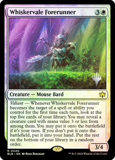 Whiskervale Forerunner (Promo Pack) (Bloomburrow) | Promo | Star City Games