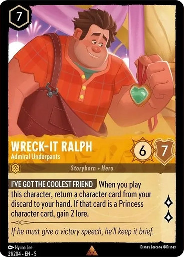 Wreck-It Ralph - Admiral Underpants | Shimmering Skies | Star City Games