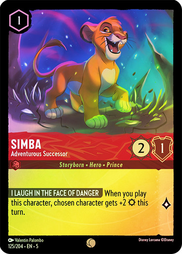 Simba - Adventurous Successor | Shimmering Skies | Star City Games